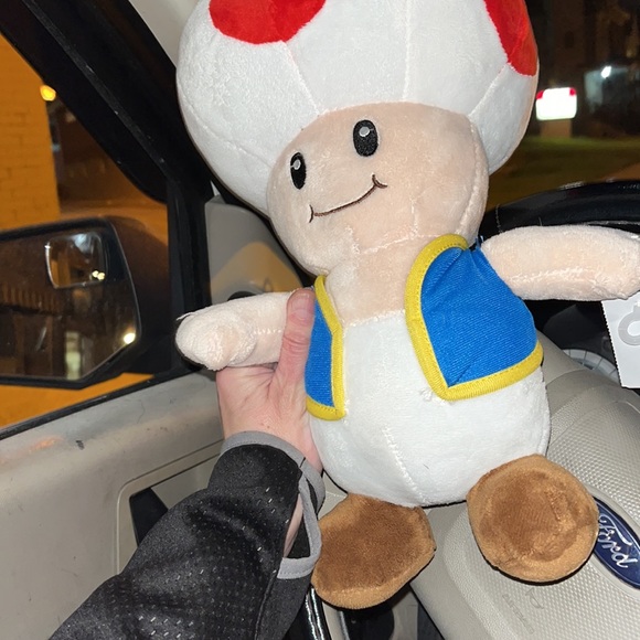 Nintendo | Toys | Nintendo Super Mario Bros Toadstool Plush 6 | Poshmark
